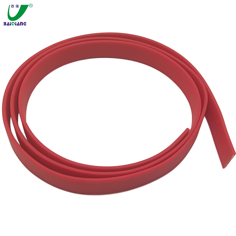 High Tenacity Red Black Embossed Weatherproof 25mm PVC Vinyl Plastic ...